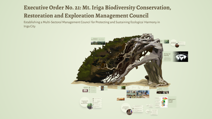 Executive Order No. 21: Mt. Iriga Biodiversity Conservation by CENRO ...