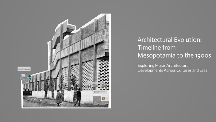 Architectural Evolution: Timeline from Mesopotamia to the 1900s by ...