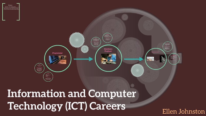 Information and Computer Technology (ICT) Careers by Ellen Johnston on ...