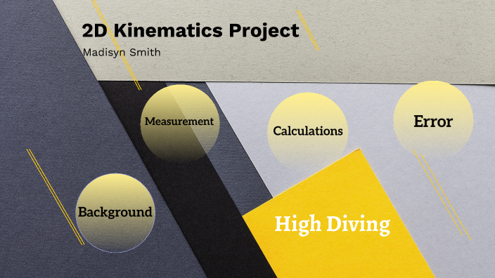physics 2D kinematics project by madisyn smith on Prezi