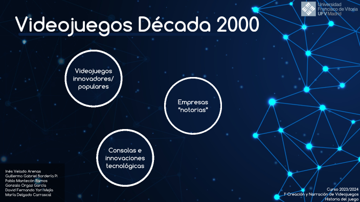 Videojuegos Década 2000 by María Delgado Carrascal on Prezi