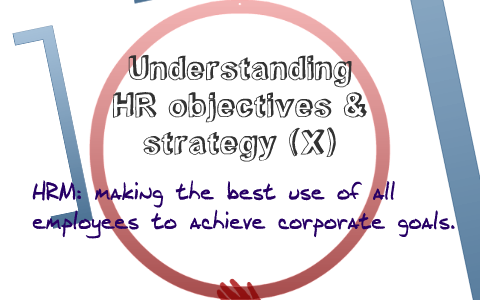 Understanding HR objectives and strategies by r s on Prezi