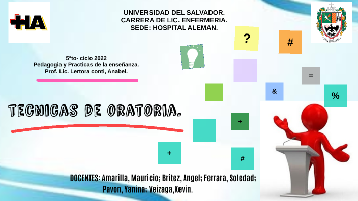 Tecnicas de oratoria. by britez angel on Prezi