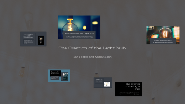 The Creation of the Light Bulb by jan pedros on Prezi