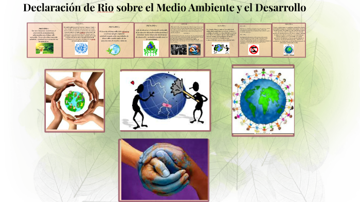 Declaración de Rio sobre el Medio Ambiente y el Desarrollo by Susana ...
