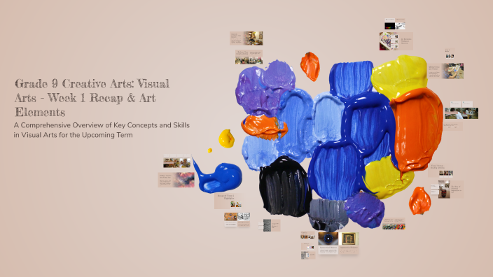 Grade 9 Creative Arts: Visual Arts - Week 1 Recap & Art Elements by ...