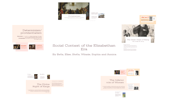 Social Context of the Elizabethan Era by Winnie Gao on Prezi