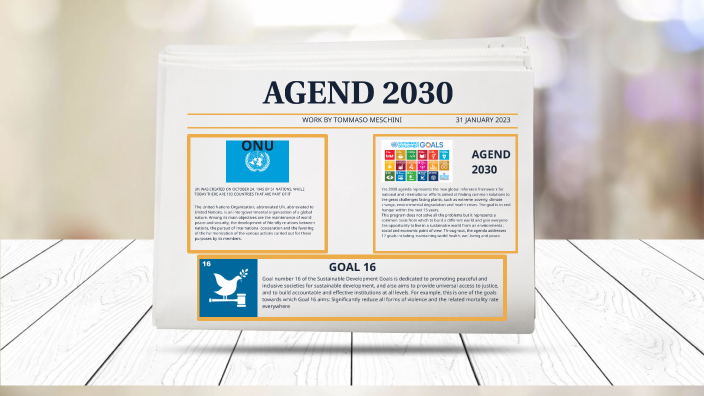 AGEND 2030 by tommaso meschini on Prezi