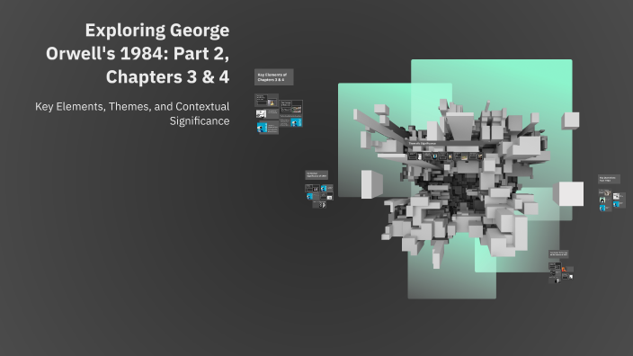 Exploring George Orwell's 1984: Part 2, Chapters 3 & 4 by Nicole ...