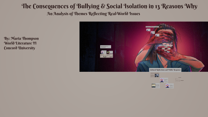 The Consequences of Bullying & Social Isolation in 13 Reasons Why by ...