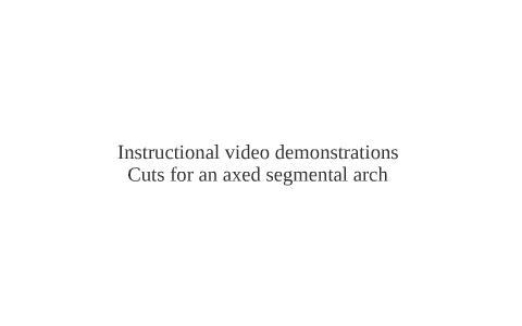 Building a segmental axed arch by robert hickey on Prezi