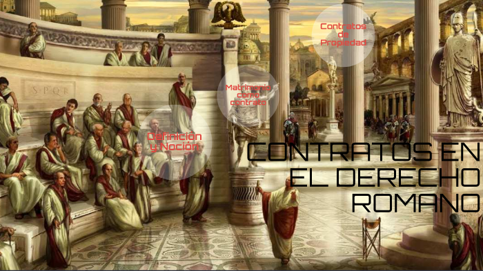Contratos derecho romano by Aida Ramírez on Prezi