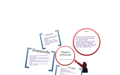Thomas Jefferson Domestic and Foreign affairs by cory marquardt on Prezi