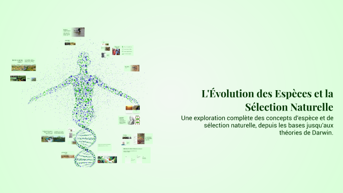 L'Évolution des Espèces et la Sélection Naturelle by olivier gLAIZOT on ...