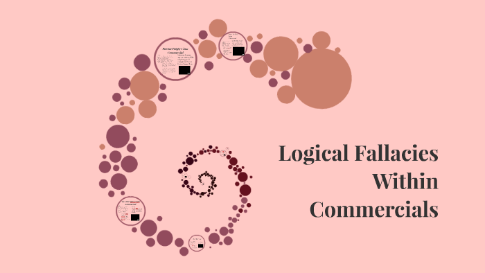 Logical Fallacies Within Commercials by elizabeth marting on Prezi