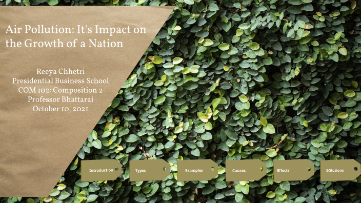 Air pollution 1 by Reeya Chhetri on Prezi