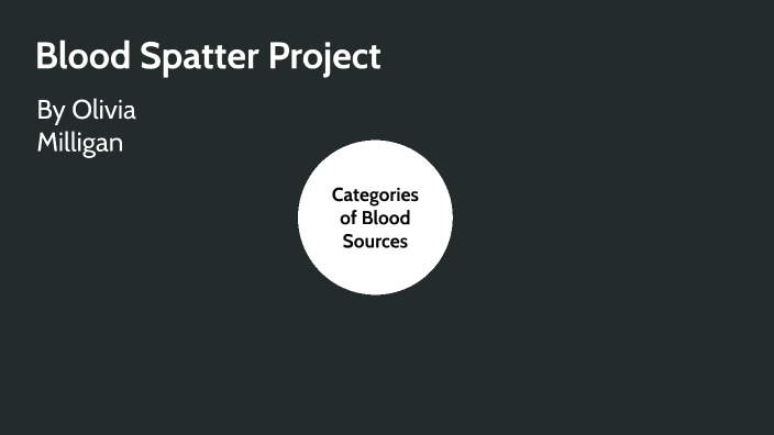 Blood Spatter Project by Olivia Milligan on Prezi