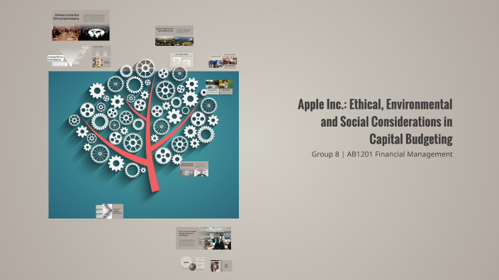 Apple Inc.: Ethical, Environmental and Social Considerations in Capital ...