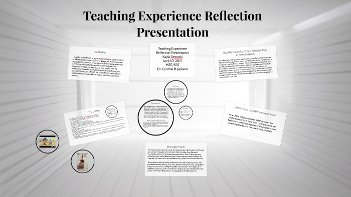Teaching Experience Reflection Presentation by Kayla Setcoski on Prezi