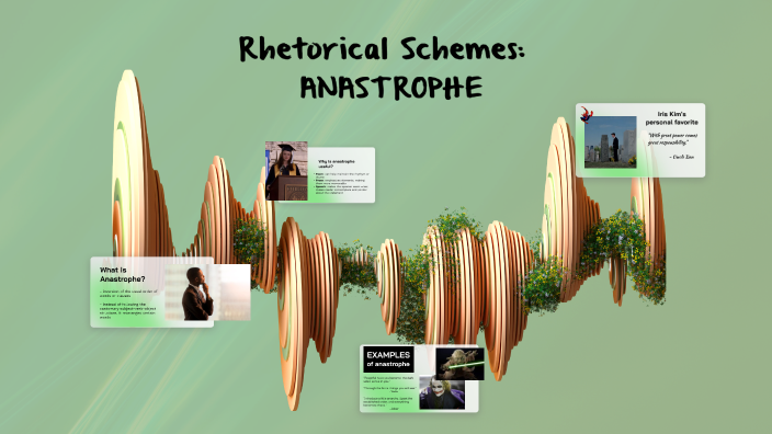 Rhetorical Schemes: by Iris Kim on Prezi