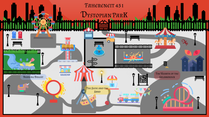 Literary Theme Park Map by SL on Prezi