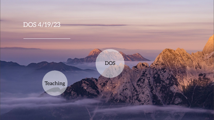 DOS Tri 3 Day 3 4/19/23 by Ralph Cordova on Prezi