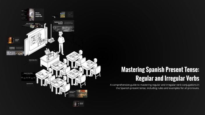 Mastering Spanish Present Tense: Regular and Irregular Verbs by Niam ...