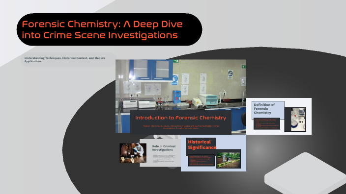 Forensic Chemistry: A Deep Dive into Crime Scene Investigations by ...