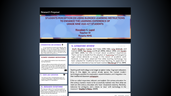 2019 proposal by rizzaleen gonzales on Prezi