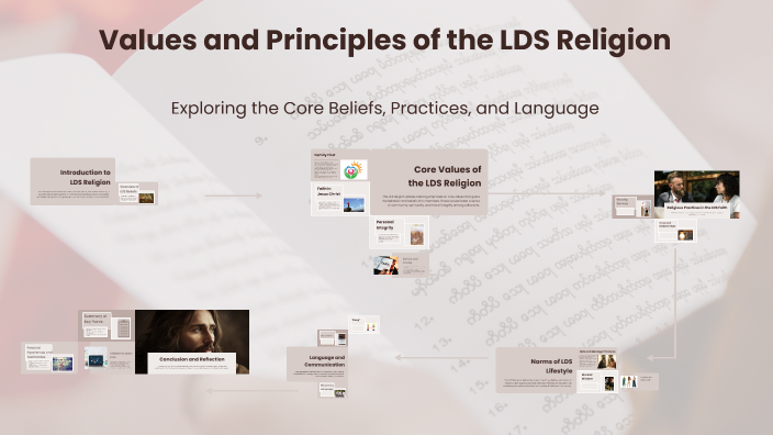 Values and Principles of the LDS Religion by Carrissa Berthelson on Prezi