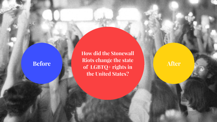 How did the Stonewall Riots change the state of the LGBTQ+ Community in ...