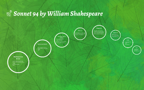 Sonnet 94 by William Shakespeare by Jessica Seto on Prezi