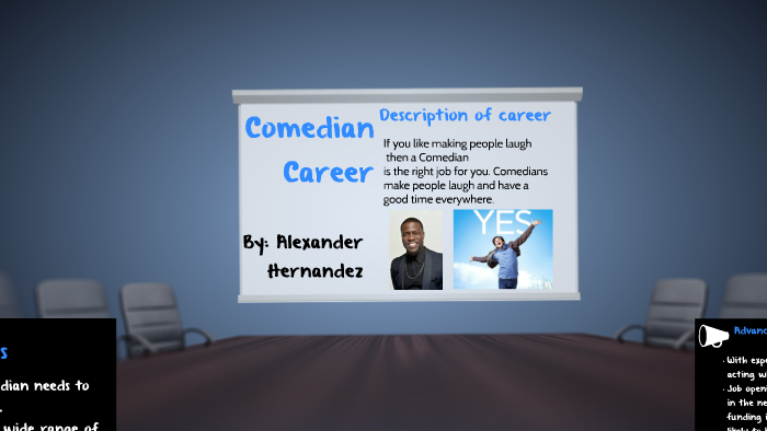 Comedian career by IM COOL on Prezi