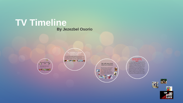 TV Timeline by Jezebel Osorio