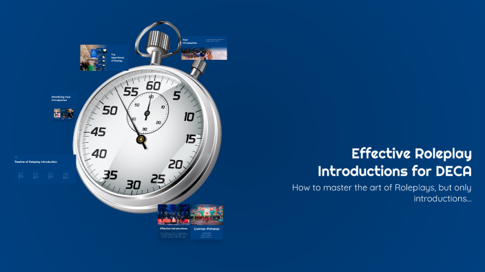Effective Roleplay Introductions for DECA by aiufgckau a'oucghpiaj on Prezi