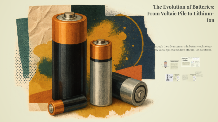 The Evolution of Batteries: From Voltaic Pile to Lithium-Ion by nuno da ...