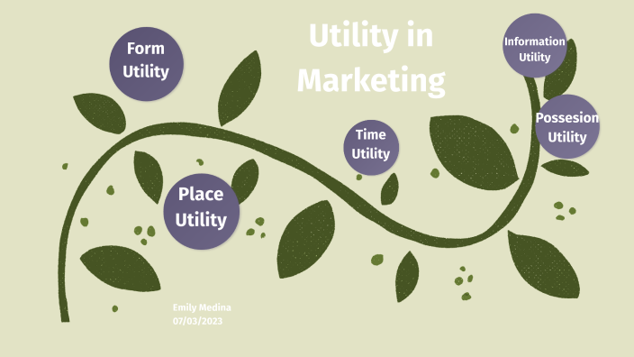 Utility in Marketing by Emily Medina on Prezi