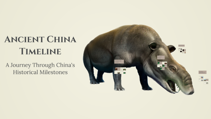 Ancient China Timeline by Jamie Dawe on Prezi