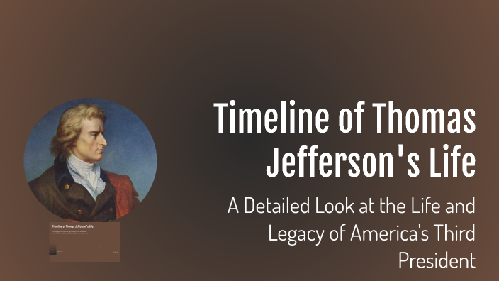 Timeline of Thomas Jefferson's Life by Sachit Hiremath on Prezi