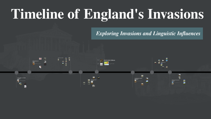 Timeline of England's Invasions by gigi gualtieri on Prezi