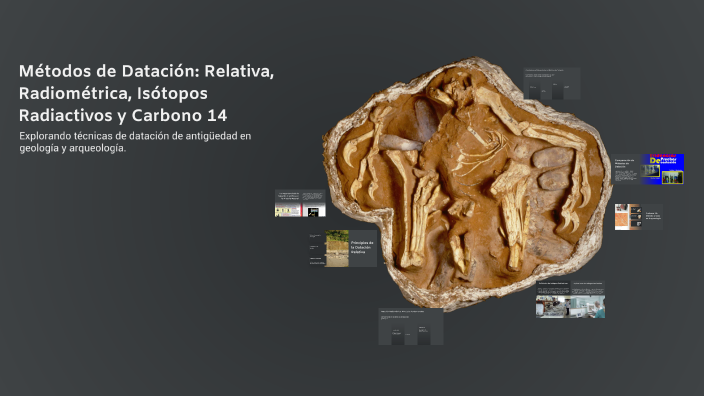 Métodos de Datación: Relativa, Radiométrica, Isótopos Radiactivos y ...