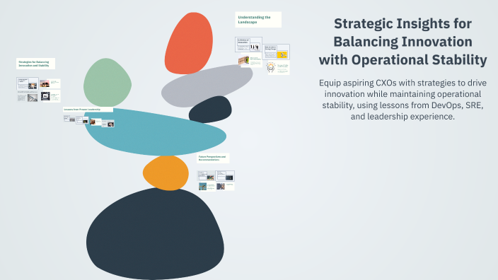 Strategic Insights for Balancing Innovation with Operational Stability ...