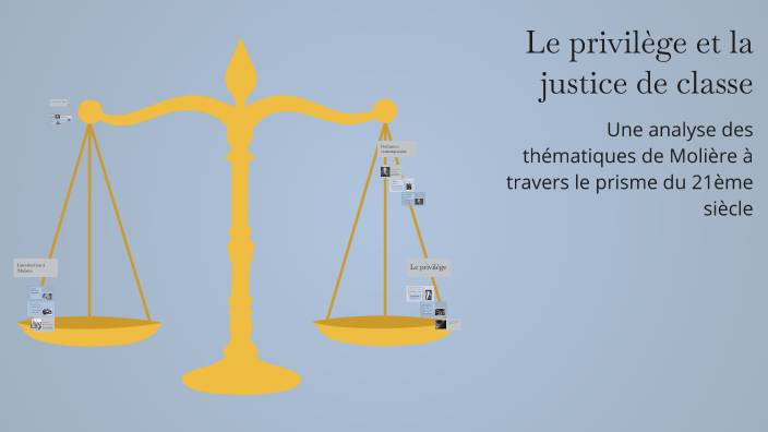 Le privilège et la justice de classe by Matheo buyck on Prezi