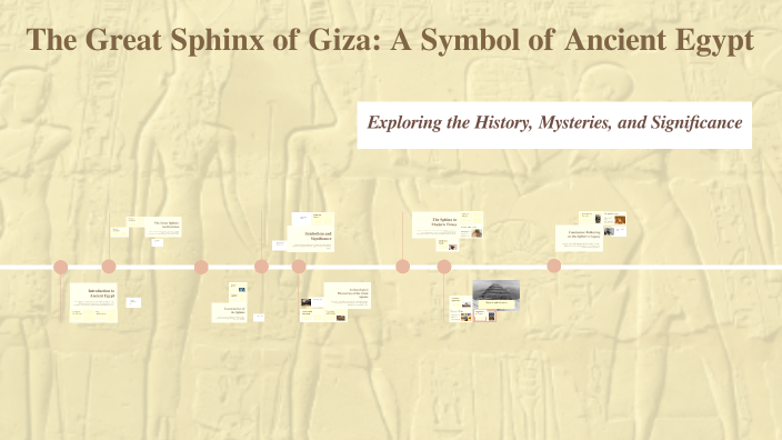 The Great Sphinx of Giza: A Symbol of Ancient Egypt by Kavya chandorkar ...