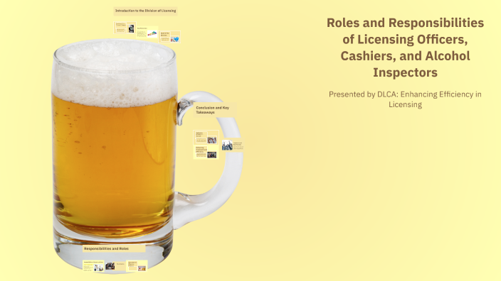 Roles and Responsibilities of Licensing Officers, Cashiers, and Alcohol ...