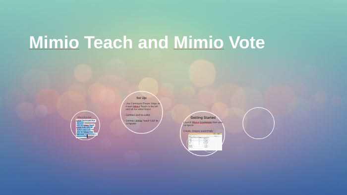 Mimio and Mimio Vote by Amber Almanza on Prezi