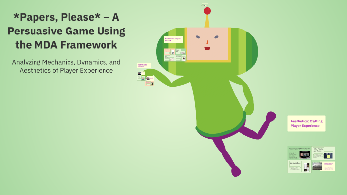 *Papers, Please* – A Persuasive Game Using the MDA Framework by CP CP ...