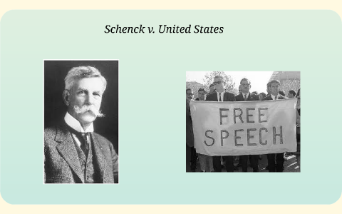 Schenck v. United States by Kara Roe on Prezi