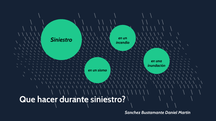 Siniestro by Daniel Sanchez on Prezi
