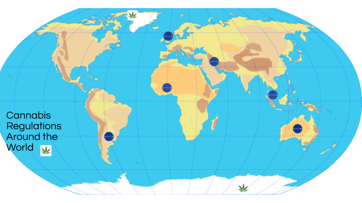 Cannabis Regulations World Map Presentation by Emma Farrer on Prezi